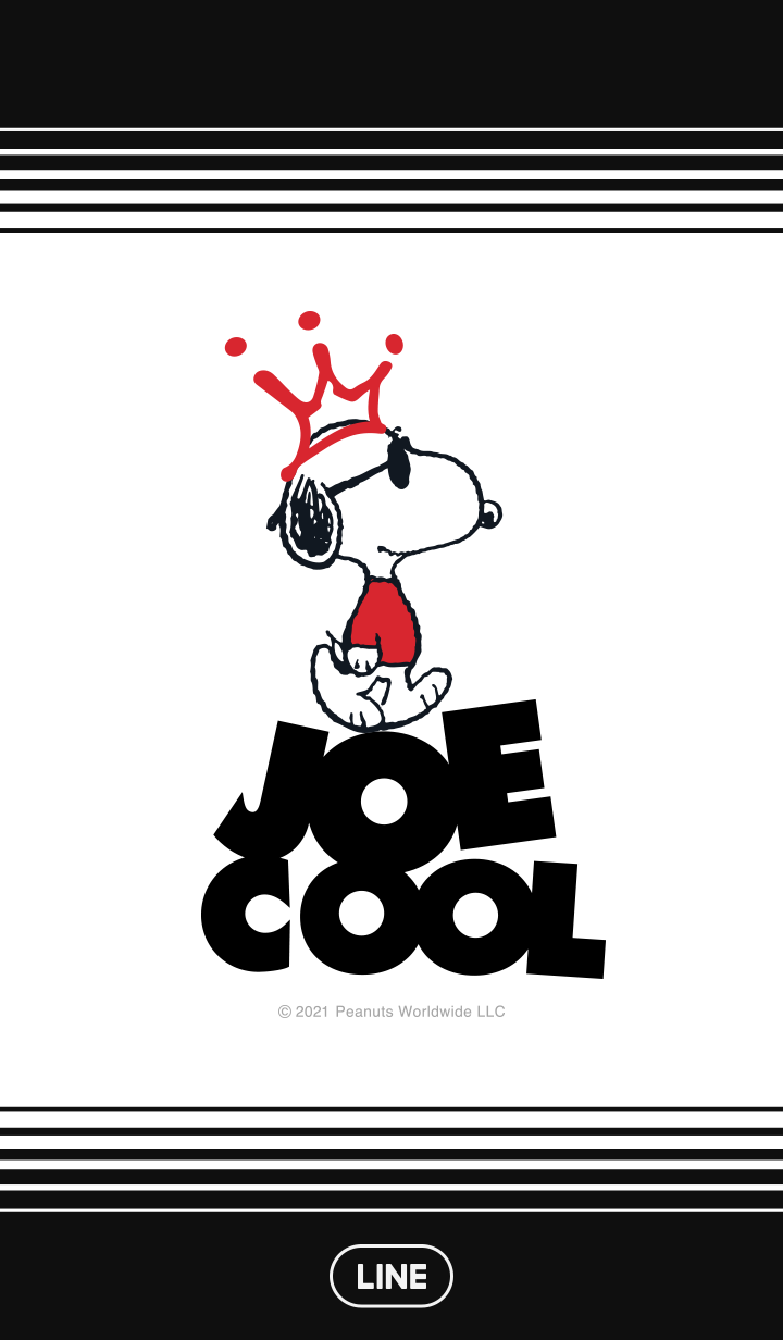 Snoopy★Joe Cool - Themes Line Sticker2me